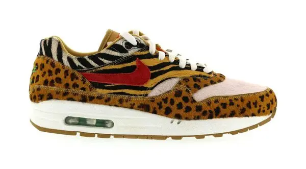 Nike Air Max 1 Animal Pack Sneakers - Wheat/sport Red/bison