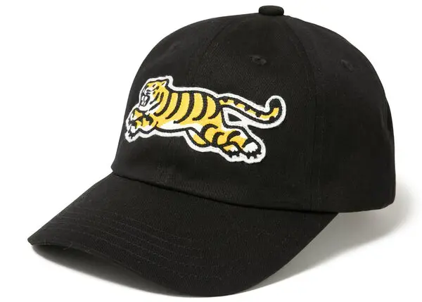 HUMAN MADE 6panel Twill #4 Tiger Cap - Black