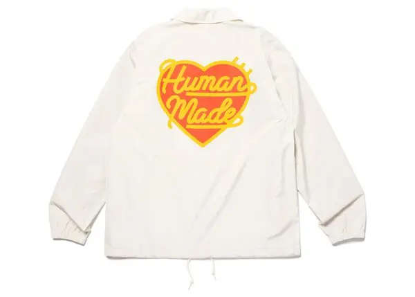 HUMAN MADE Coach Jacket - White