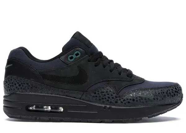 Nike Air Max 1 Sneakers - Black/bonsai