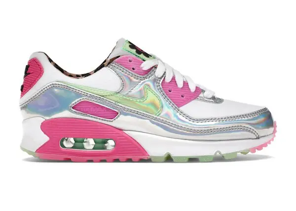 Nike Air Max 90 Lx Daisy Leopard Iridescent