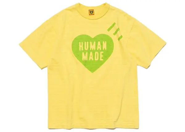 HUMAN MADE 1 T-shirt - Yellow
