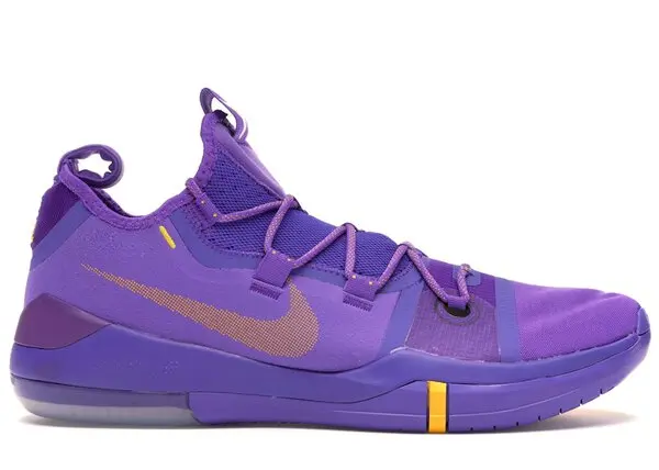 Nike Kobe Ad Lakers Sneakers - Hyper Grape/university Gold/black