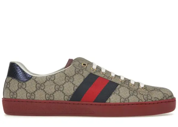 Gucci Ace Gg Supreme Sneakers - Beige