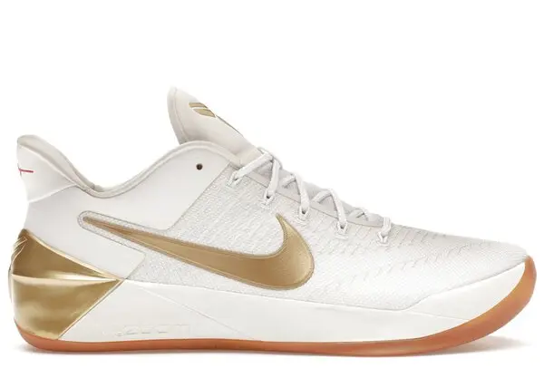 Nike Kobe A.d. Big Stage Sneakers - White/metallic Gold/gum Light Brown