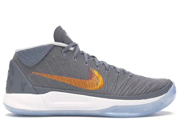 Nike Kobe A.d. Mid Sneakers - Chrome/habanero Red/circuit Orange