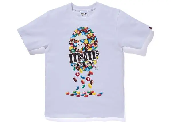 BAPE X M&m's Ape Head Tee