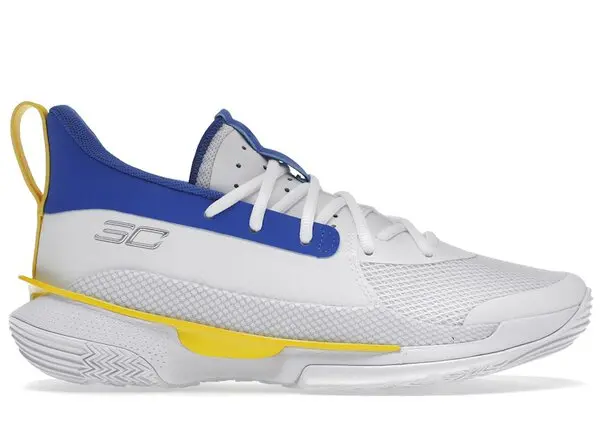 Under Armour Curry Dub Nation 2 Sneakers - White/royal/yellow