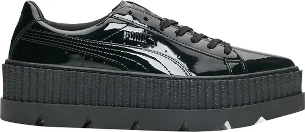 PUMA Pointy Creeper Rihanna Fenty Patent Sneakers - Puma Black