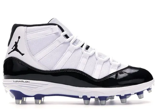 JORDAN Retro Cleat - White/black/concord