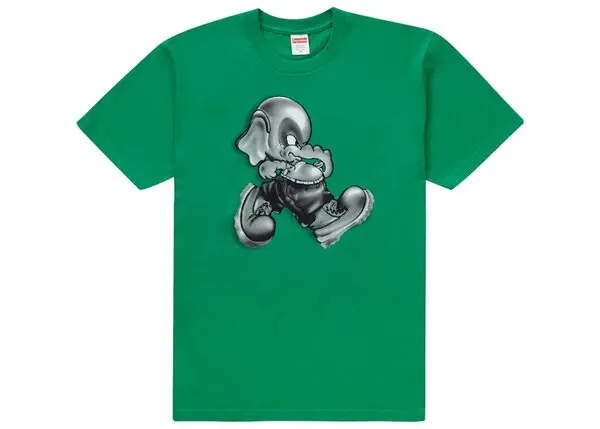 Supreme Elephant Tee Shirt - Green