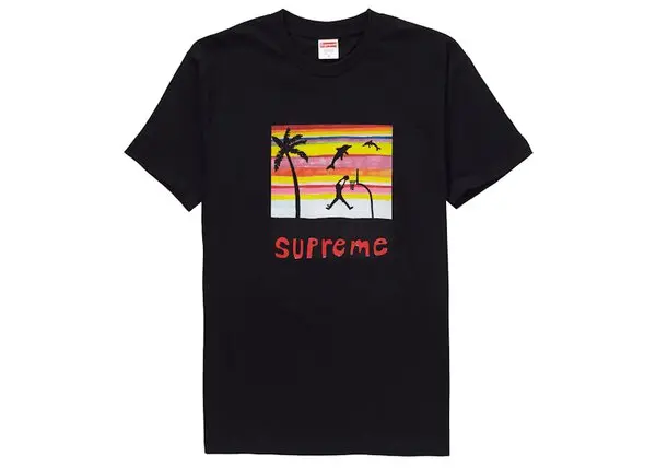 Supreme Dunk Tee Shirt - Black