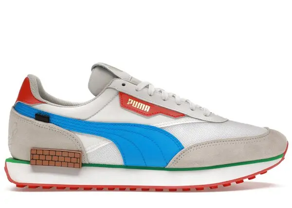 PUMA Future Rider Super Mario 64 Sneakers - Puma White/energy Turquoise