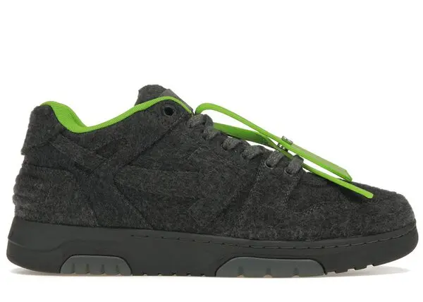 Off-White Out Of Office Low-top Sneakers - Grey/green