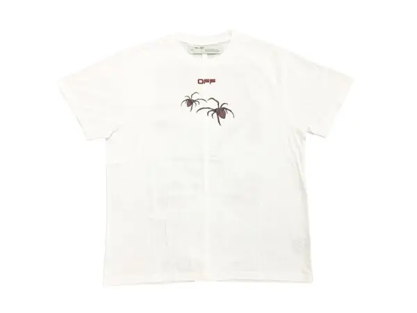 Off-White Off Oversized Fit Arachno Arrows T-shirt - White