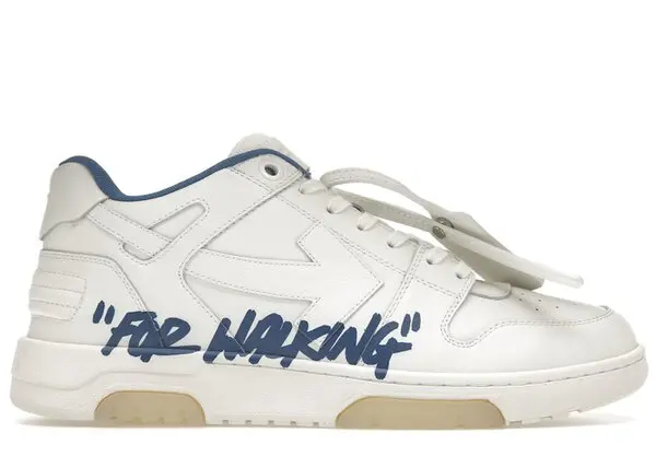 Off-White Out Of Office Low-top Sneakers - White/dark Blue