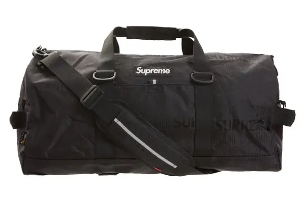 Supreme Duffle Bag Ss19 - Black