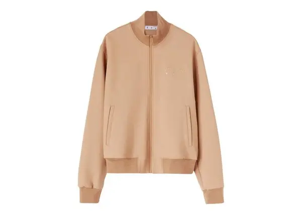 Off-White Quote Wool Slim Tracktop