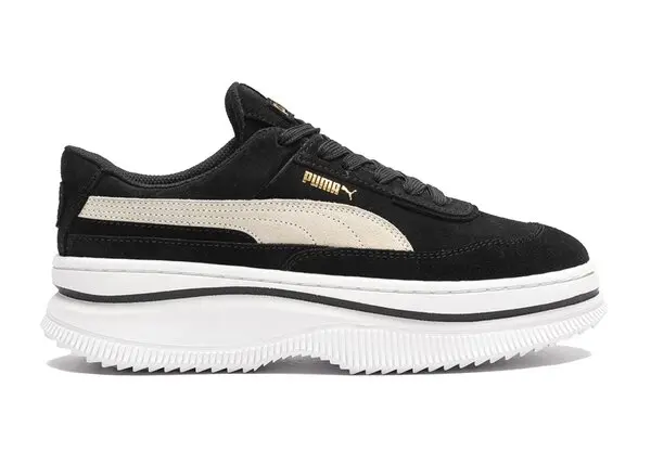 PUMA Deva Suede Sneakers - Puma Black/marshmallow