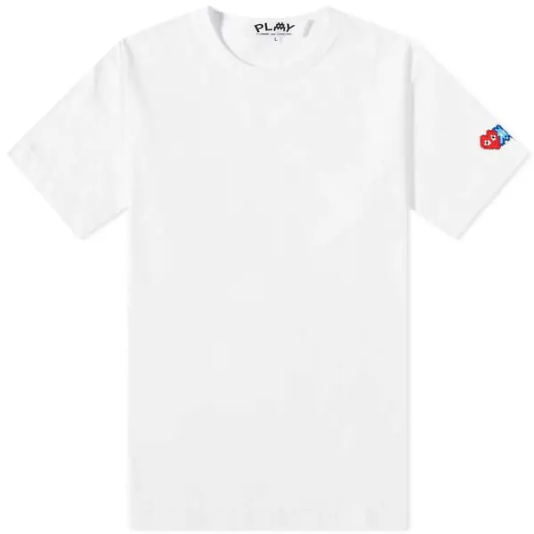 Play Comme Des Garcon Invader T-shirt - White