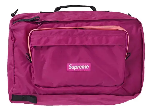 Supreme Duffle Bag Fw19 - Magenta