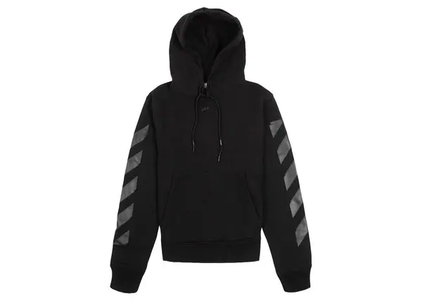 Off-White Rubber Arrows Skate Slim Hoodie - Black