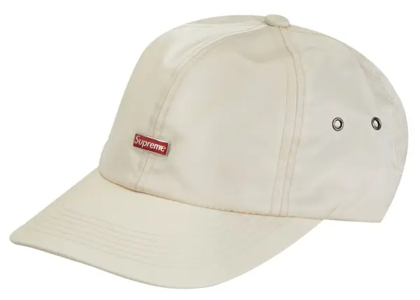 Supreme Enamel Logo 6-panel Cap - Light Brown