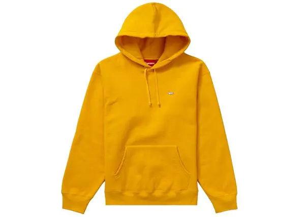Supreme Enamel Small Box Hooded Sweatshirt - Bright Gold