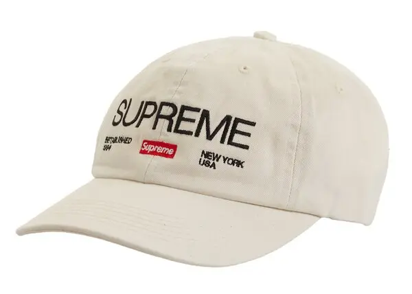 Supreme Est. 1994 6-panel Cap - Stone