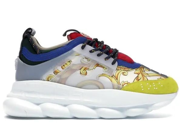 Versace Chain Reaction Sneakers - Multicolor