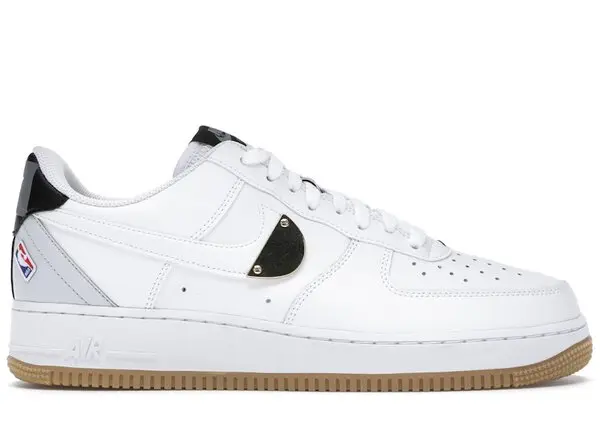 Nike Air Force 1 Low Nba Sneakers - White/pure Platinum/cool Grey