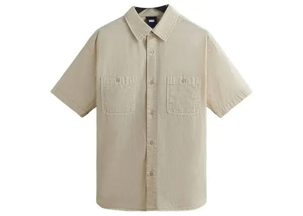 Kith Washed Cotton Apollo Shirt - Oxide