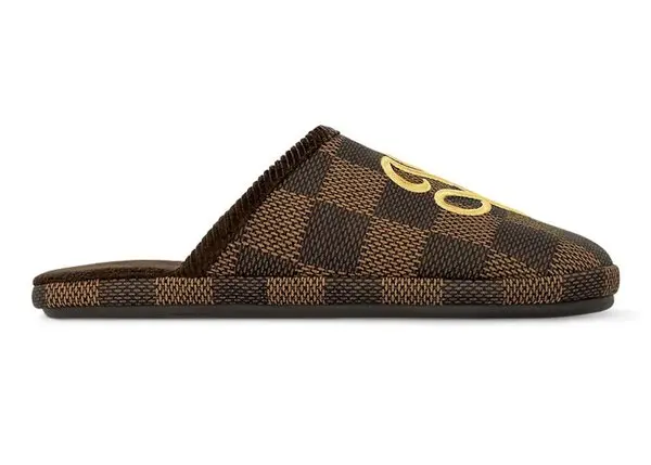 LOUIS VUITTON Palace Slipper Damier Pop - Ebene