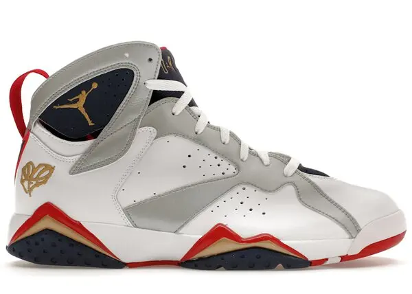 JORDAN 7 Retro For The Love Of The Game - White/red/gold
