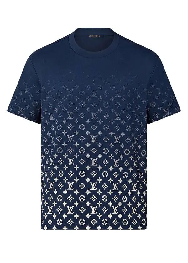 LOUIS VUITTON Lvse Monogram Gradient T-shirt - Dark Ocean