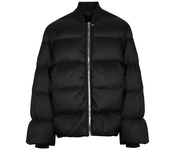 Rick Owens Flight Down Jacket - Black