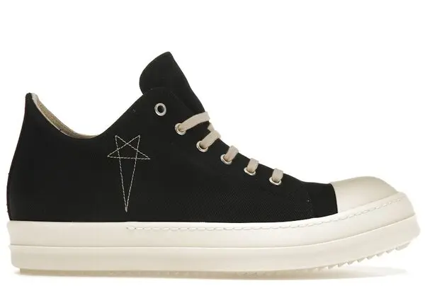 Rick Owens Luxor Low Pentagram Sneakers