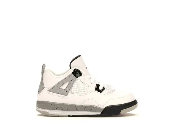 JORDAN 4 Retro Cement - White/fire Red/black