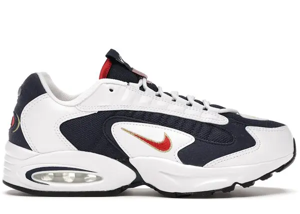 Nike Air Max Triax 96 Usa Olympics Sneakers - Midnight Navy Blue/university Red/white