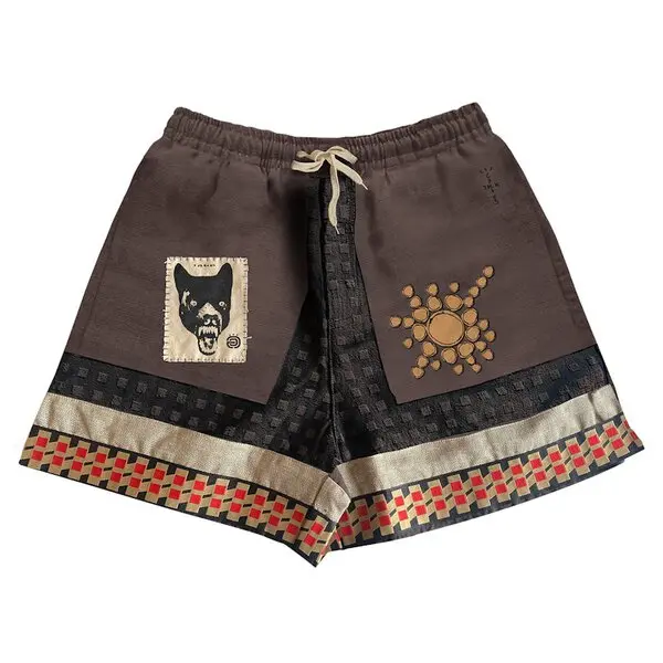 TRAVIS SCOTT Cactus Jack Wolf Short - Multicolor