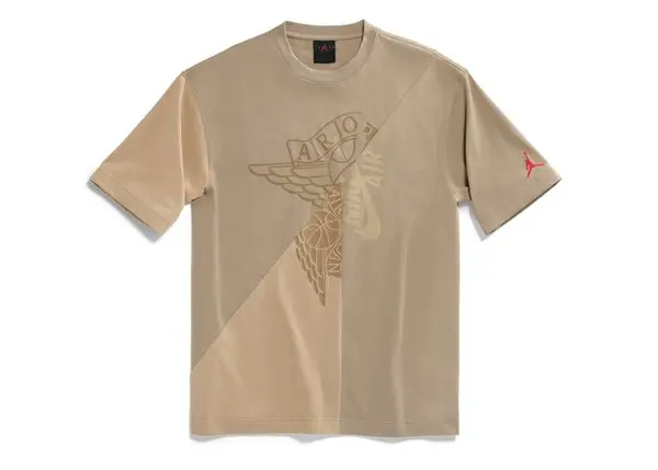TRAVIS SCOTT Cactus Jack X Jordan T-shirt - Khaki/desert
