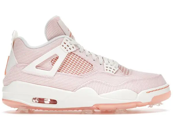 JORDAN 4 Retro Golf Nrg Seersuckerin Sneakers - Sail/apricot Agate
