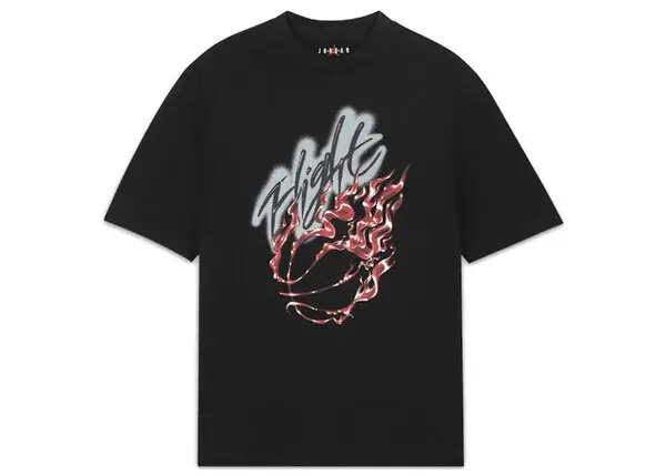 TRAVIS SCOTT X Jordan Flight Graphic T-shirt - Black
