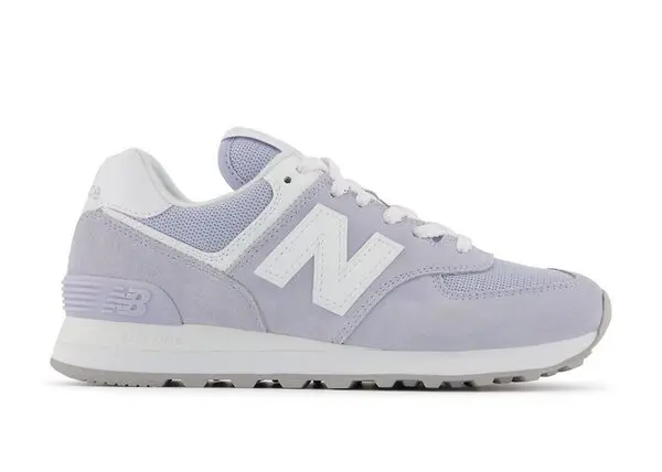 NEW BALANCE 574 - Violet Haze/white