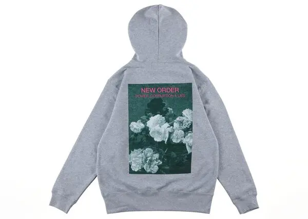 MEDICOM TOY X Sync Neworder Pullover Hoodie - Heather Grey