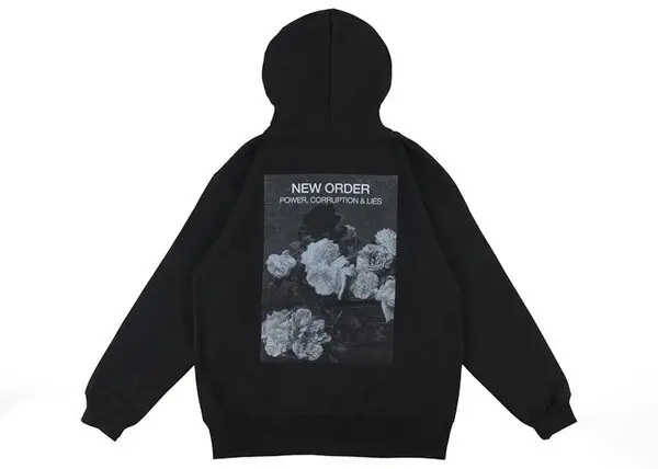 MEDICOM TOY X Sync Neworder Power Corruption And Lies Pullover Hoodie - Black