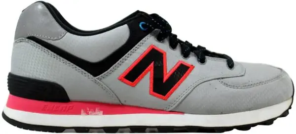 NEW BALANCE 574 Sneakers - Grey/black/pink