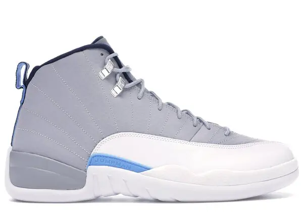 JORDAN Retro Sneakers - Grey/university Blue/white