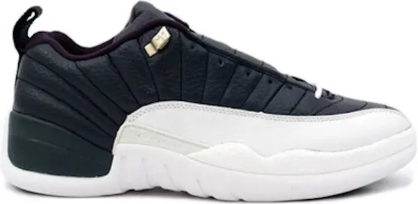 JORDAN 12 Retro Low Sneakers - Obsidian/university Blue/white