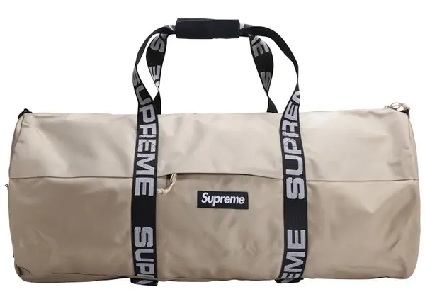 Supreme Large Duffle Bag Ss18 - Tan